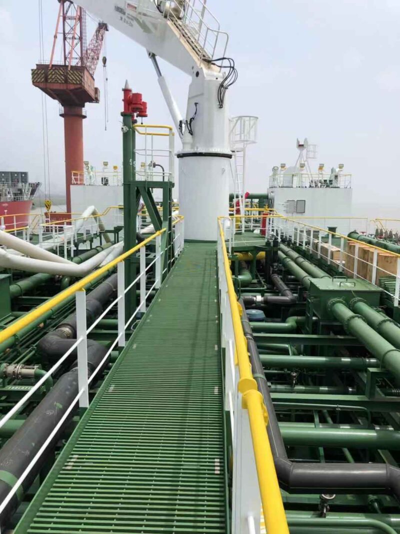 How FRP Grating Enhances Performance on Oil Platforms - China FRP ...